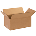 12 x 5 x 5" ECT-32 RSC Corrugated Box, 25 Boxes/Bundle - BGR