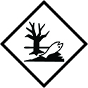 4 x 4" - Marine Pollutant Labels, 500/Roll - BGR