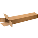 4 x 4 x 60" ECT-32 RSC Corrugated Box, 25 Boxes/Bundle - BGR
