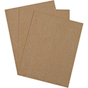 16 x 20" Chipboard Sheets, - .022 Thick, 275/Case - BGR
