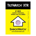ShockWatch® TiltWatch XTR Tilt Indicator, 100/Case - BGR