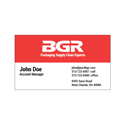 BGR Employee Business Card Order Form